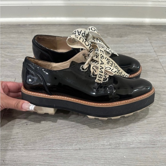 Zara | Shoes | Zara Unstoppable Ambitious Black Patent Leather Oxford ...